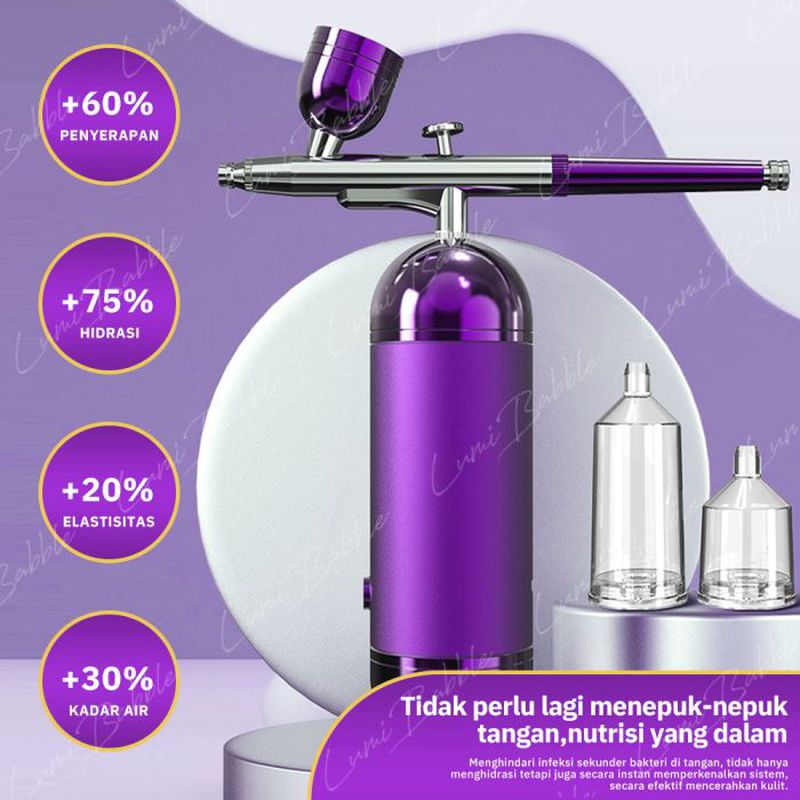 Nano sprayer airbrush alat semprot multifungsi nail art facial steami
