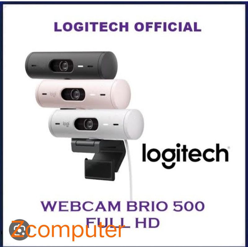 LOGITECH BRIO 500 WEBCAM FULL HD