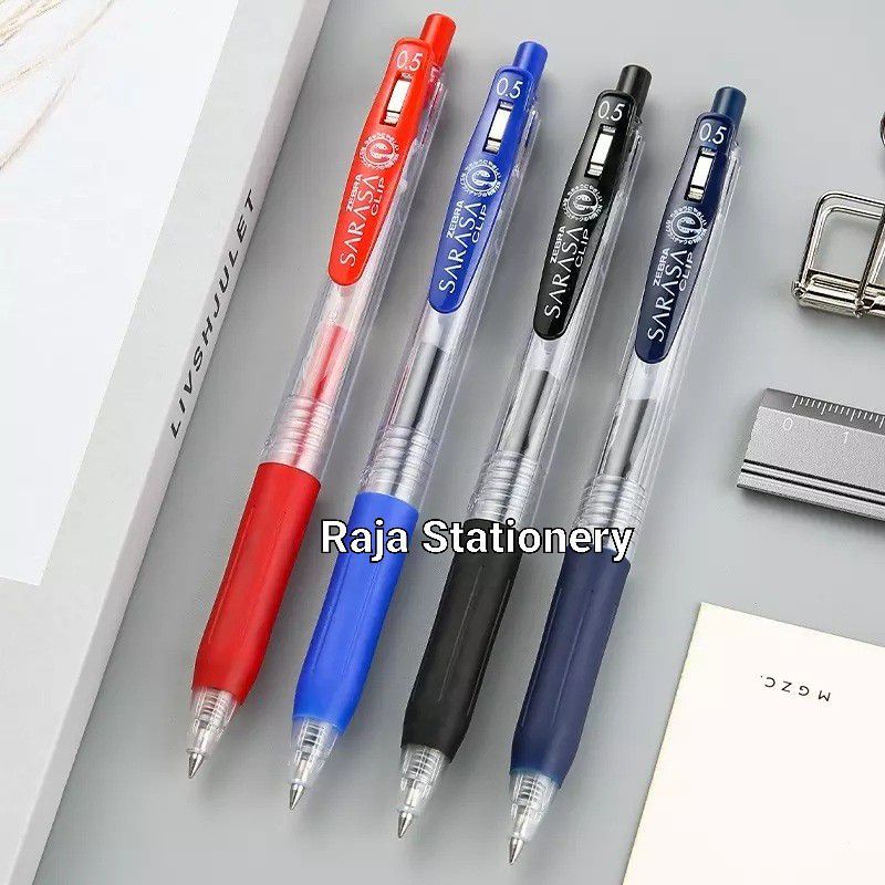 Gel Pen Biru
