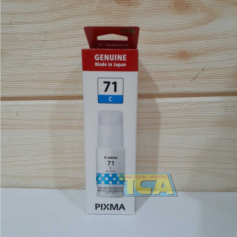 Tinta Canon 71 Pixma Biru