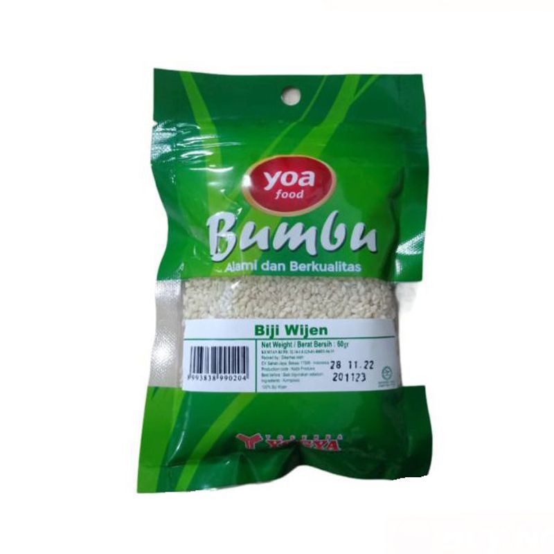 Biji Wijen Yoa 60 gr