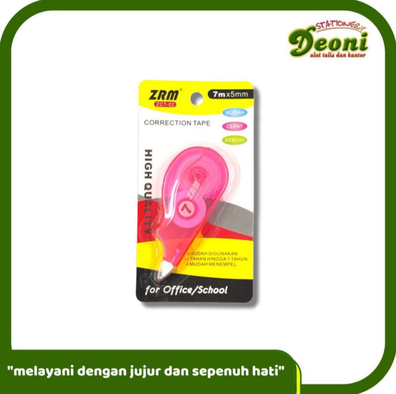 ZRM Correction Tape ZCT-02