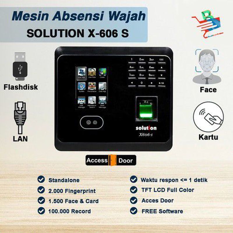 Mesin Absen Solution X606s