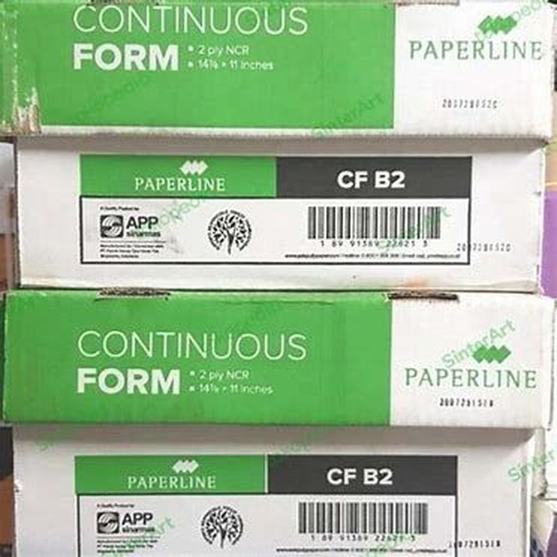 Kertas Continuous Form 2 Ply A3