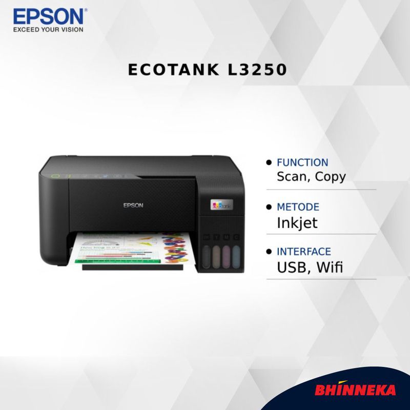 PRINTER EPSON L3250 PSC Wifi