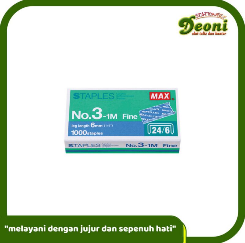 MAX Staples No. 3 Besar