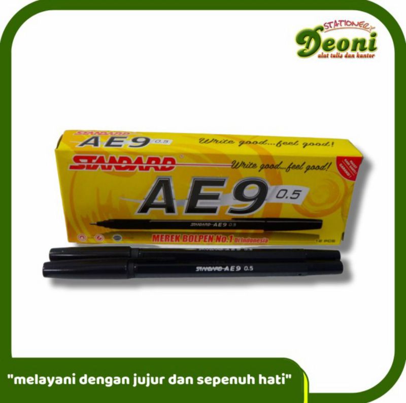 Standard Bp. AE9 0.5mm Hitam