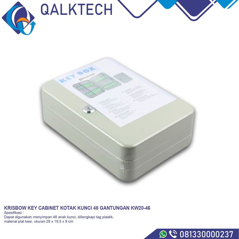KRISBOW KEY CABINET KOTAK KUNCI 48 GANTUNGAN KW20-46