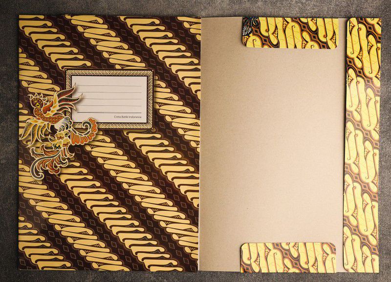 MAP BATIK KERTAS