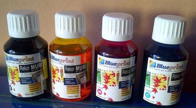 Tinta Blue Print - Biru