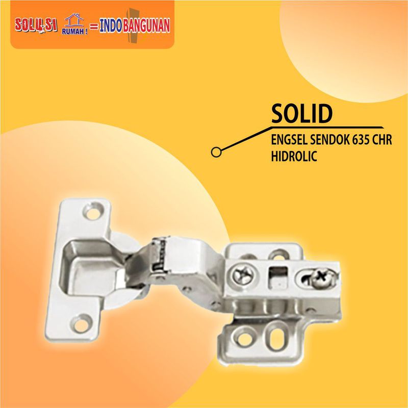 SOLID - ENGSEL SENDOK 635 CHR HIDROLIC/ ENGSEL SENDOK/ ENGSEL