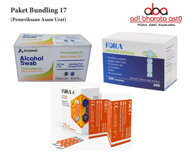 Paket Bundling 17 (Pemeriksaan Asam Urat)