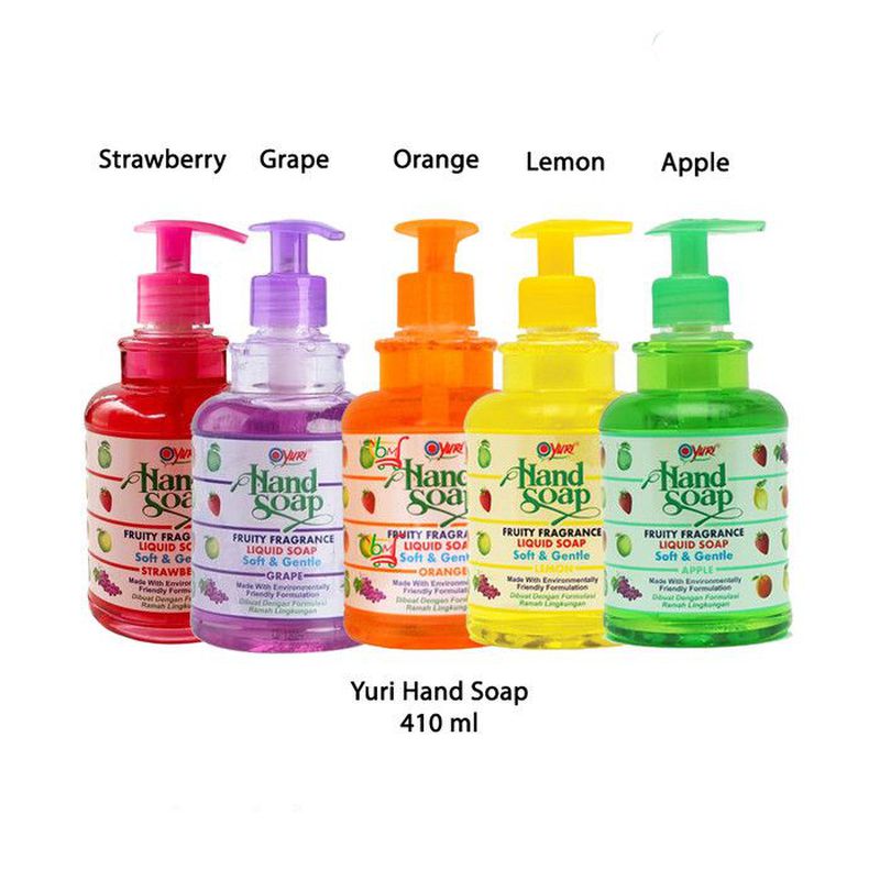 YURI HAND SOAP POMPA 410ML - GRAPE