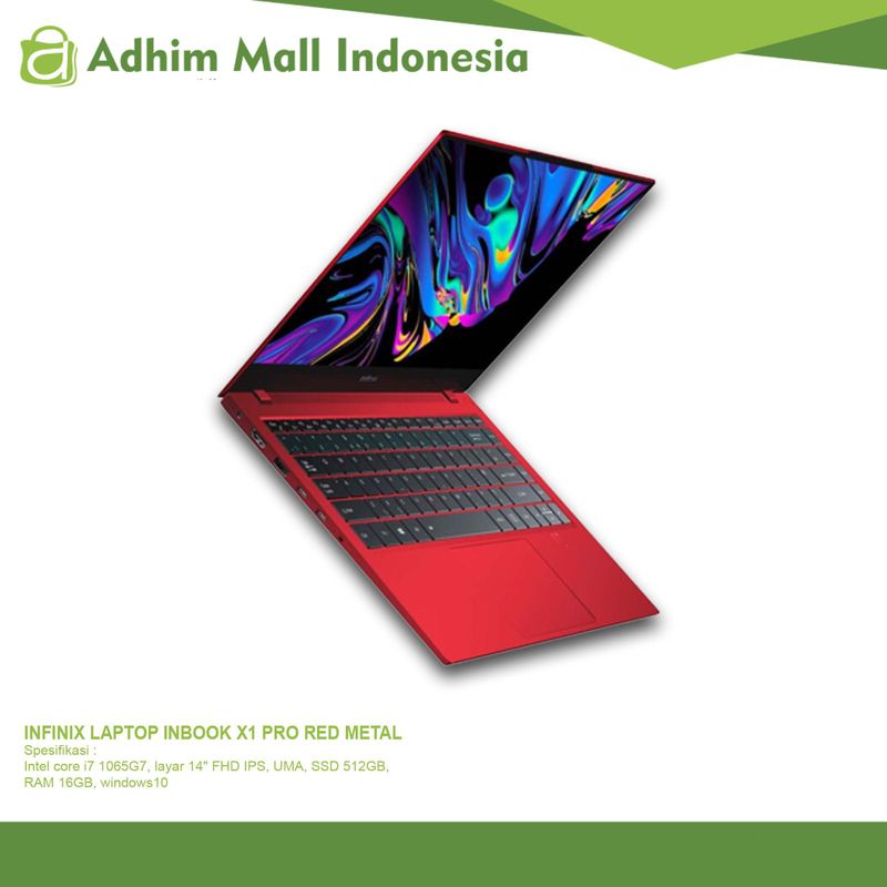 INFINIX LAPTOP INBOOK X1 PRO RED METAL