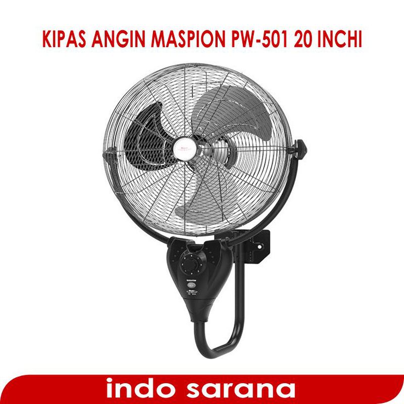 Kipas Angin Maspion PW-501 Wall Fan 20 Inchi