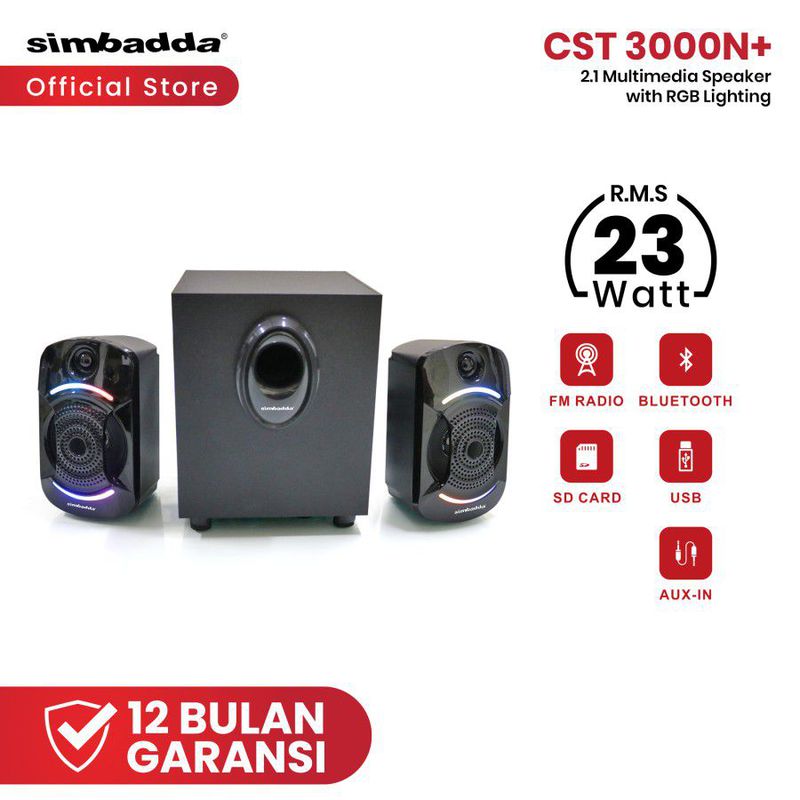 Speaker Simbadda Music Player CST 3000N+