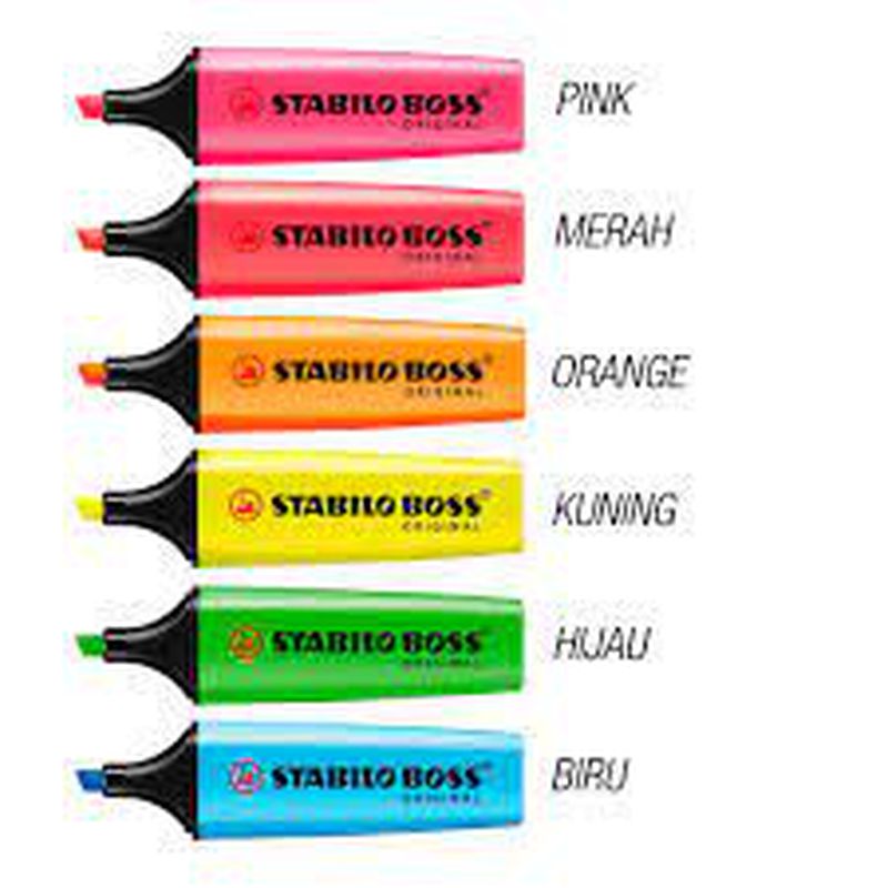 BOSS STABILO MIX /PCS