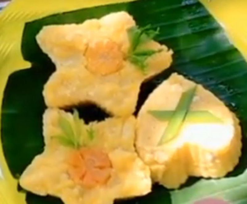 Puding Kentang Ayam + Telur