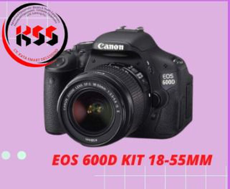 Kamera Canon 600D kit 18-55MM