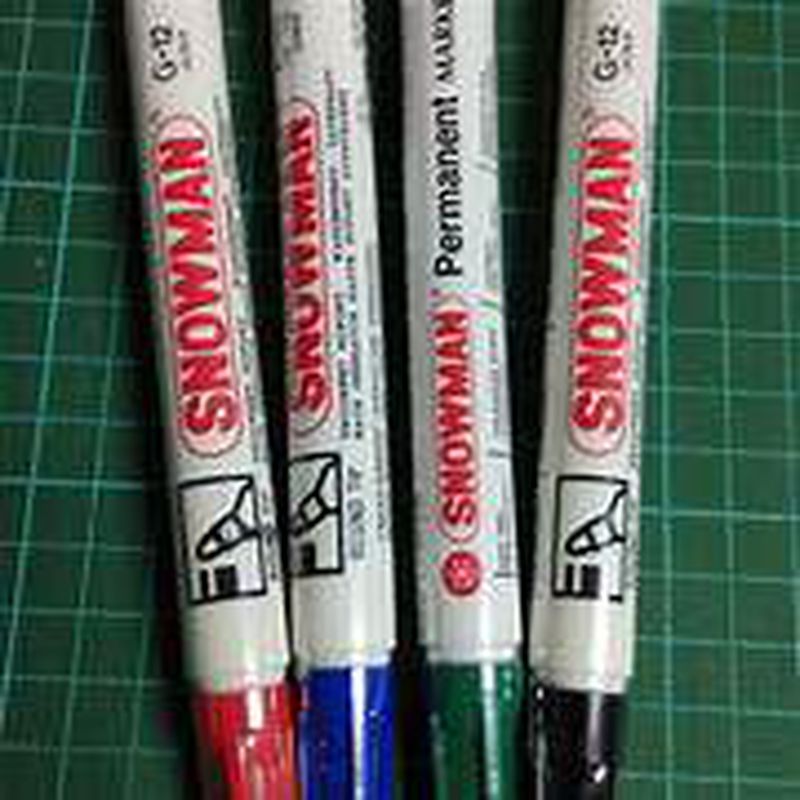 Spidol Snowman - Merah