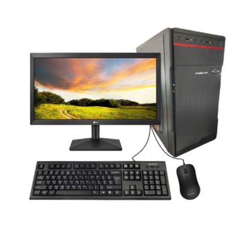 KOMPUTER SET I7 gen 4790 Ram 8gb Monitor 21in LG Ssd 500gb