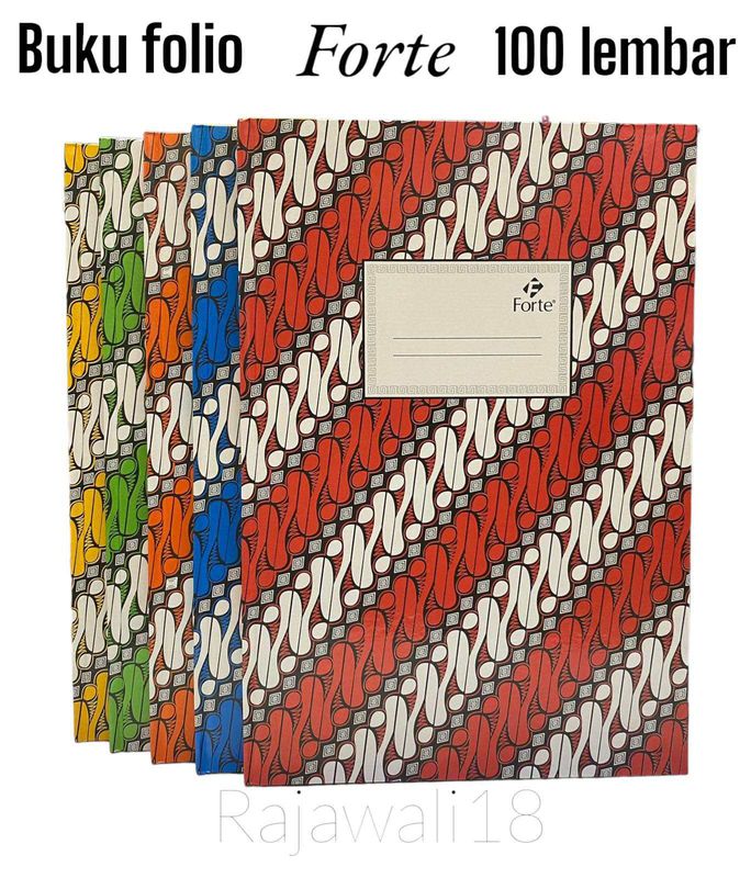 buku folio 100 forte