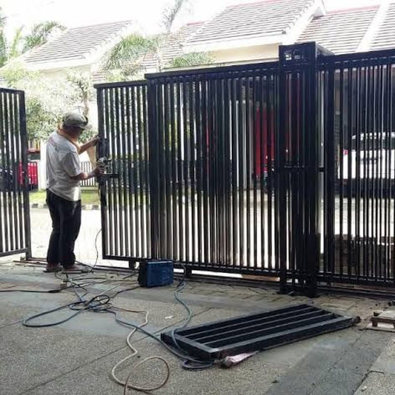 Pembersihan Karat Cat Lama Permukaan Baja 154,05 M2