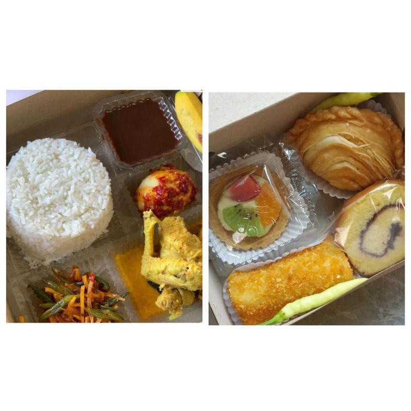 Paket Bundling Nasi Box dan Snack Box