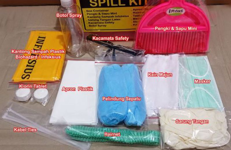 Spill Kit Infeksius Limbah B3 Medis