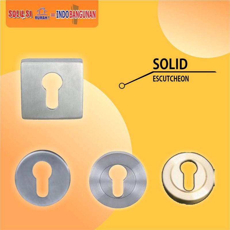 SOLID - ESCUTCHEON/ HANDLE/ HANDLE PINTU - E.61.44