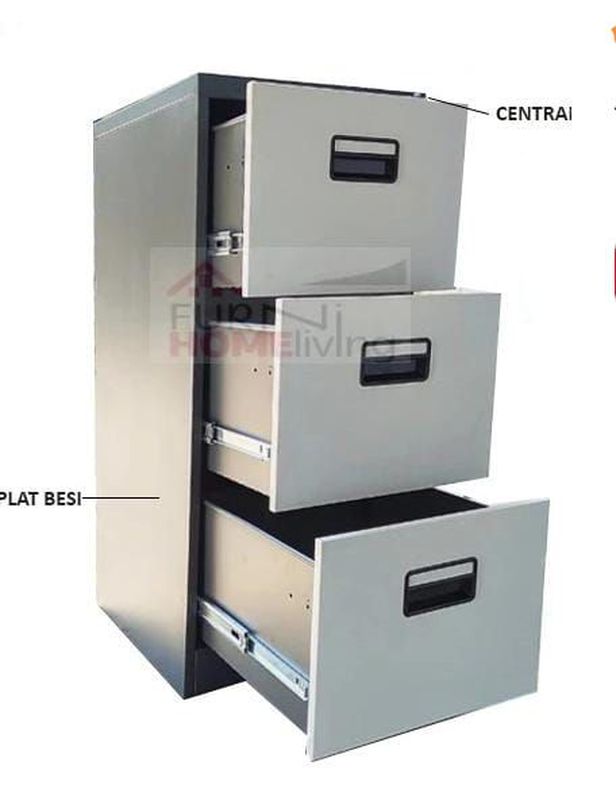 filing cabinet 3 laci