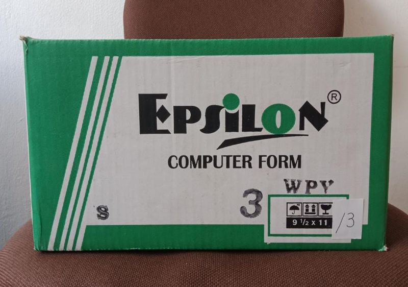 kertas komputer continuous form - Ukuran 3 Ply