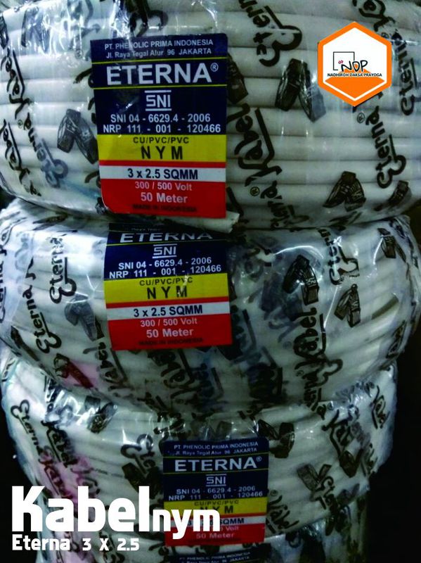 kabel eterna 3 x 2,5 mm