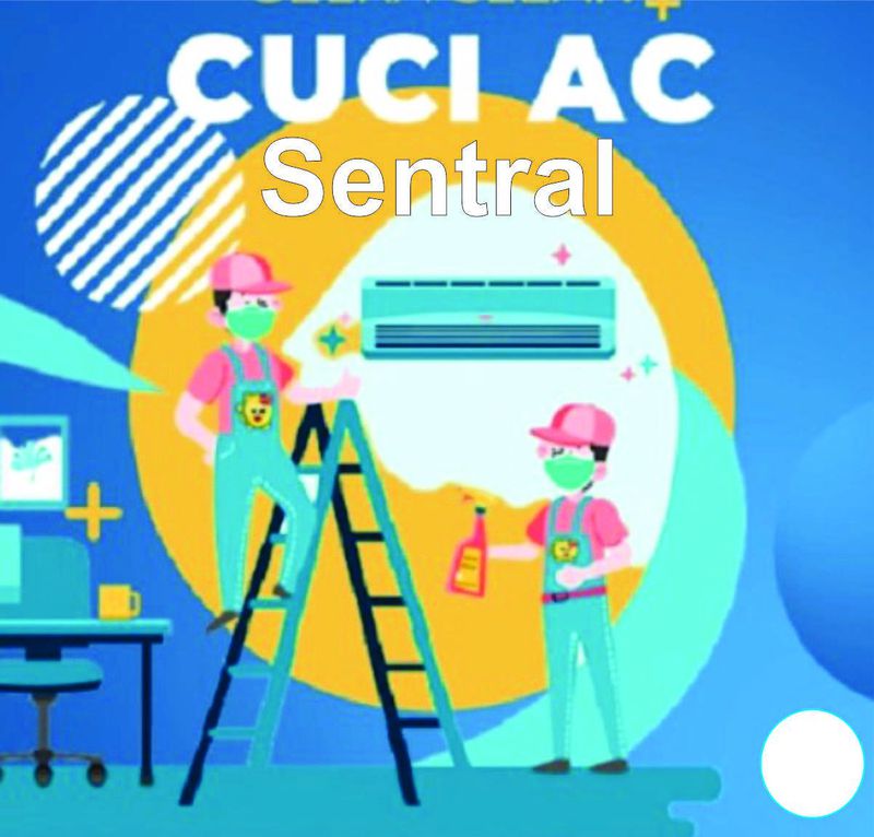 Cuci AC sentral