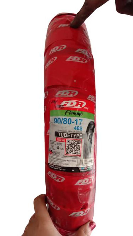 BAN LUAR NON TUBLESS FDR FLEMO 90/80-17