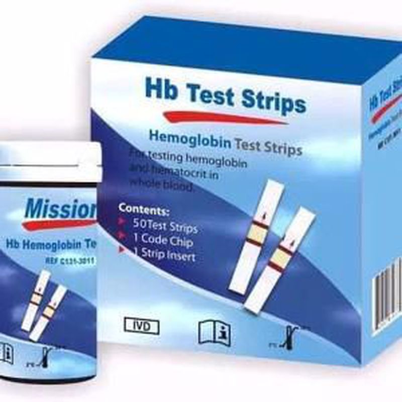 HB HEMOGLOBIN TEST STRIPS
