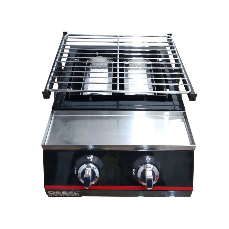 OSSEL Roaster 2 Tungku Kompor Pemanggang 2 Tungku Kompor Panggang 2 Tungku