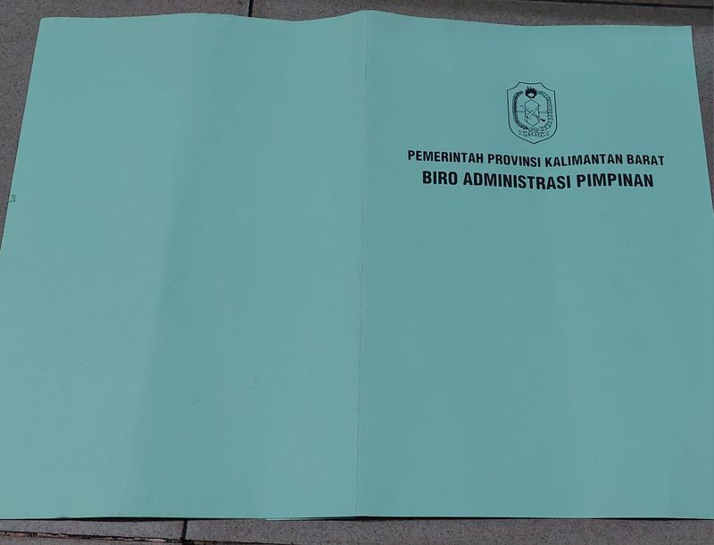 Cetakan Map Dinas Biro