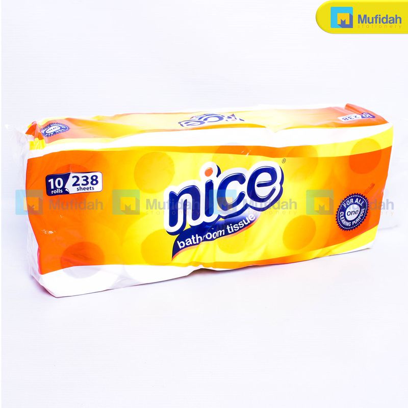 Tisu Roll / Bathroom Tissue Nice 238s - 10 Rolls