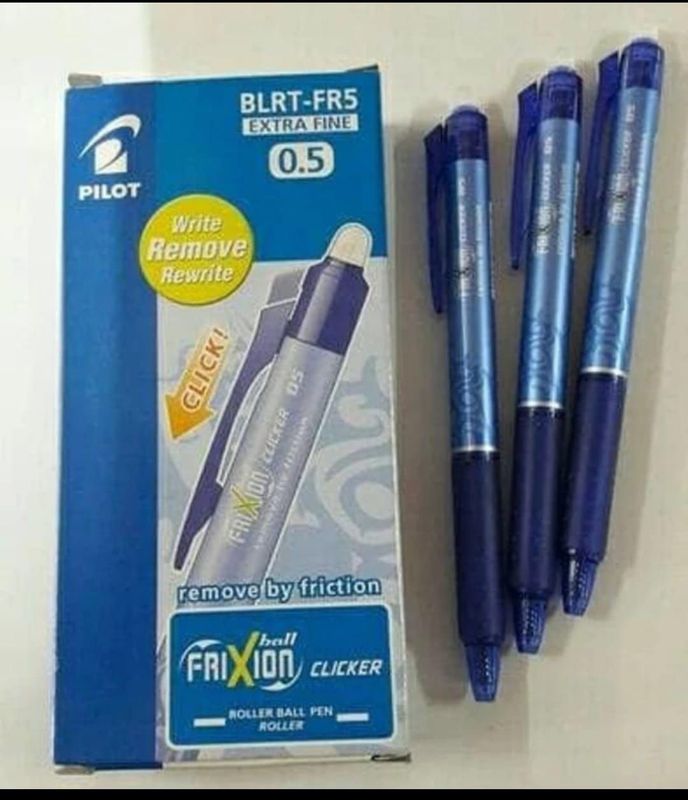 Pulpen Pilot Frixion Biru