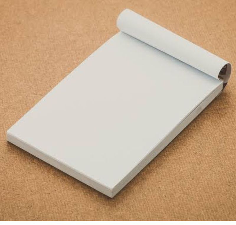 kertas untuk mencatat materi meeting