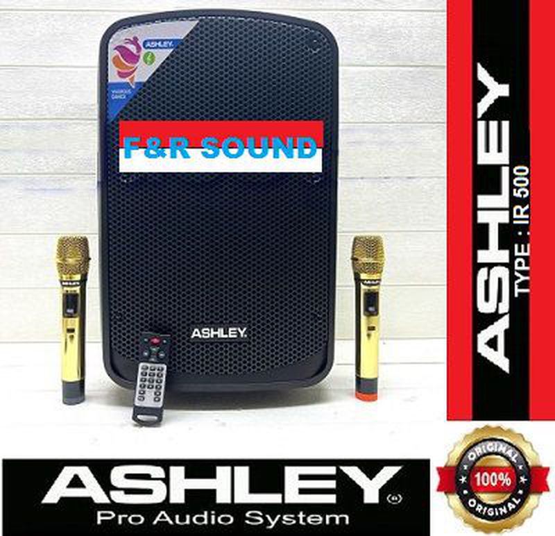 Speaker Portable Aktif 12 Inch Ashley IR 500 - Ashley IR500
