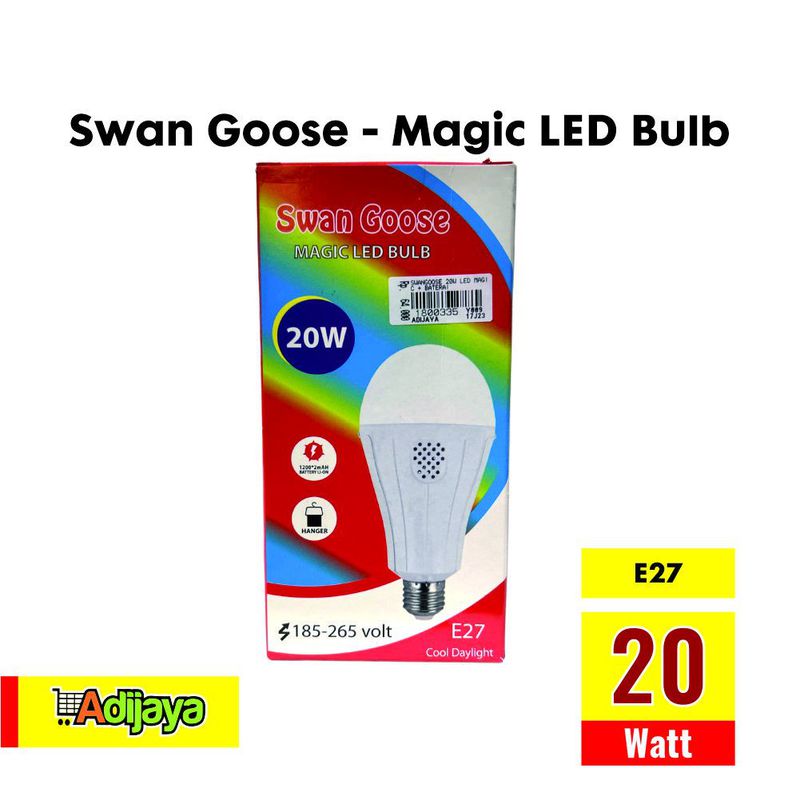 LAMPU RUMAH - SWAN GOOSE MAGIC LED BULB E27