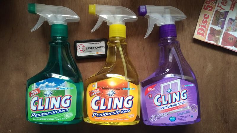Pembersih kaca Cling