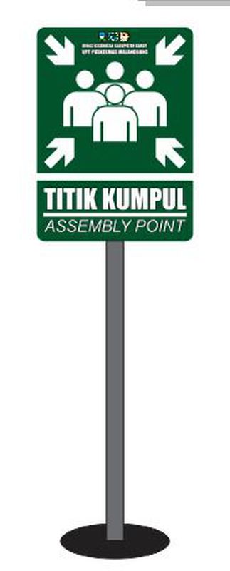 Plang Rambu Titik Kumpul