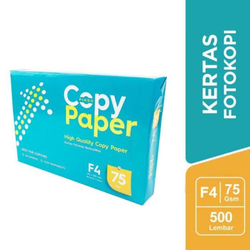 Kertas HVS F4 75 gr Copy Paper
