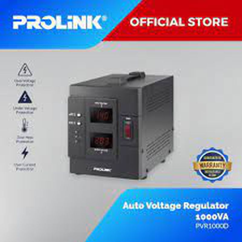 Prolink Stabilizer PVR 1000D AVR 1KVA