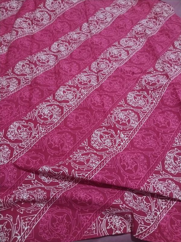 Batik Jepara Motif Lereng Ukir Tumpuk - Ungu