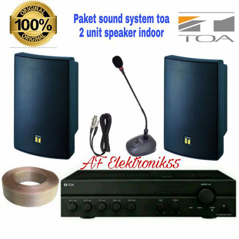 SOUND SYSTEM INDOOR TOA