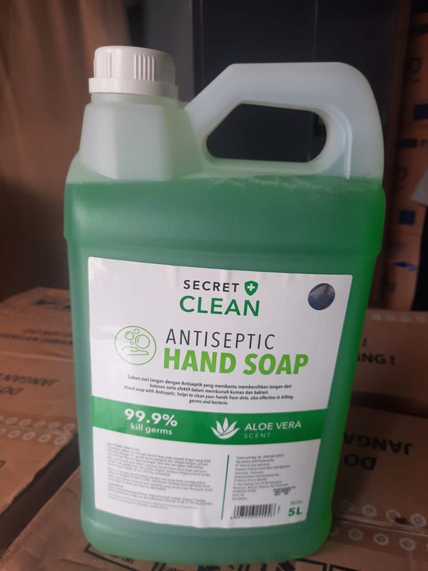 HAND SOAP 5 LITER (ALOEVERA) SECRET